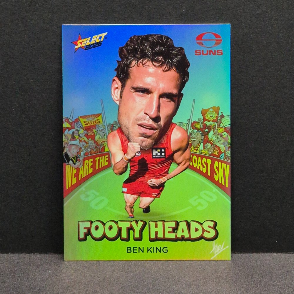 2026 AFL Footy Stars - Footy Heads - FH51 - Ben King