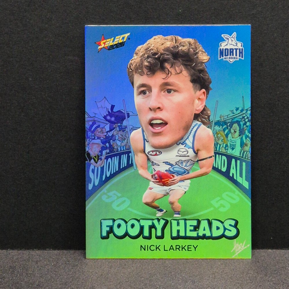 2026 AFL Footy Stars - Footy Heads - FH67 - Nick Larkey