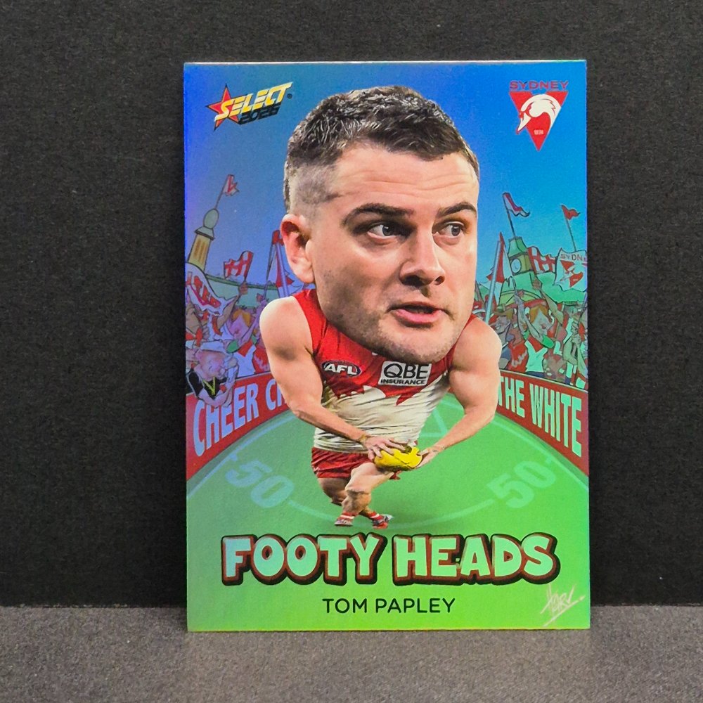 2026 AFL Footy Stars - Footy Heads - FH94 - Tom Papley